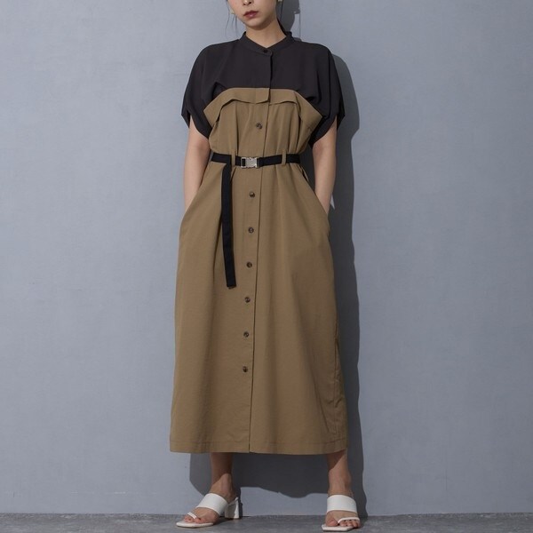 ニコルホワイト（NICOLE WHITE）/ドッキングワンピース