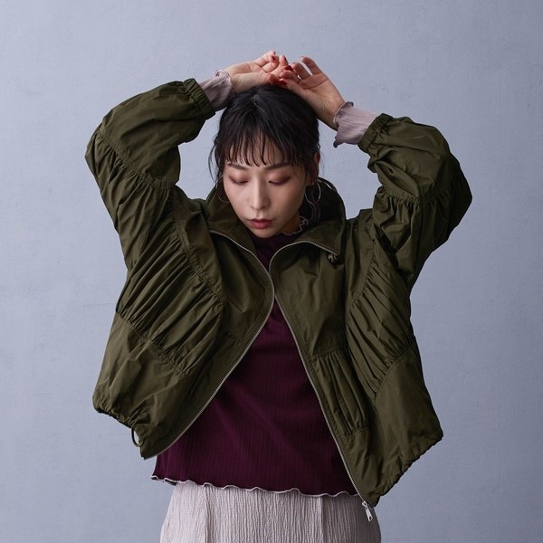 ニコルホワイト（NICOLE WHITE）/デザインブルゾン