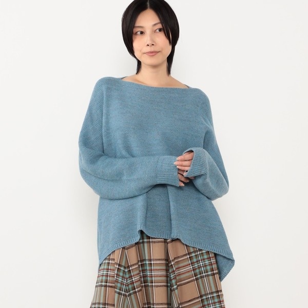 ニコルホワイト（NICOLE WHITE）/【WALDO】ホールガーメントガーターニット