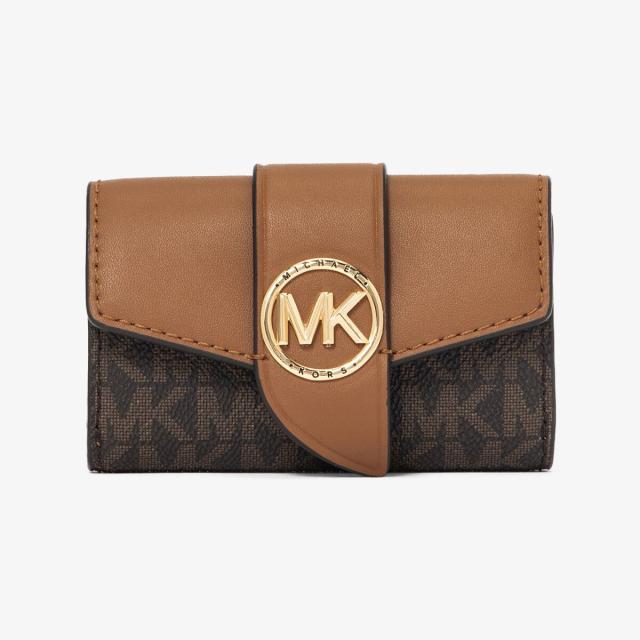 マイケル・コース（Michael Kors）/GREENWICH ジップ キーリングケース エクストラスモール − MKシグネチャー