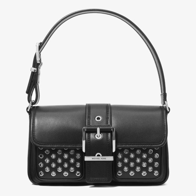 マイケル・コース（Michael Kors）/COLBY グロメット レザー ショルダー ミディアム