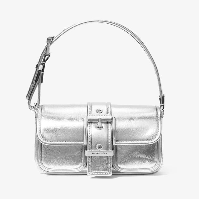 マイケル・コース（Michael Kors）/COLBY メタリックレザー ショルダー エクストラスモール