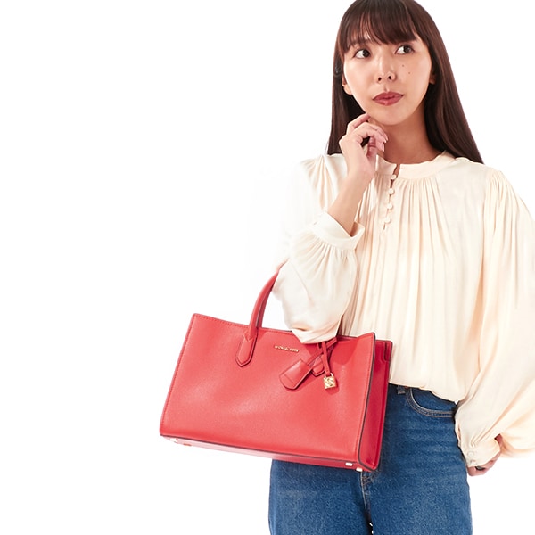 マイケル・コース（Michael Kors）/SCARLETT レザー サッチェル ミディアム