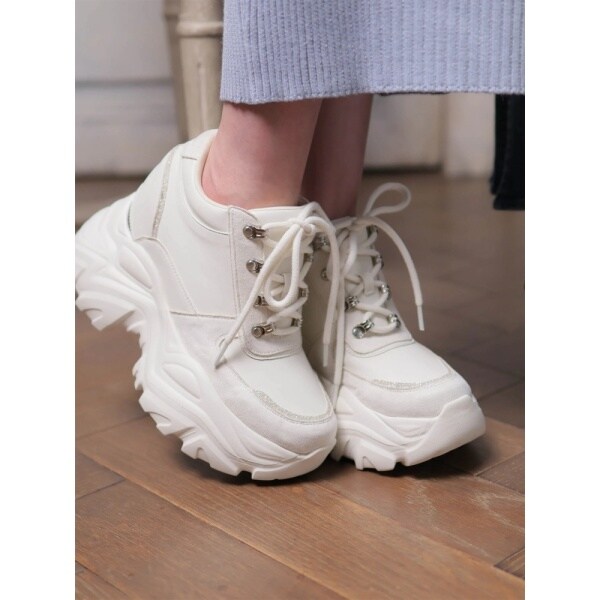 リップサービス（LIPSERVICE）/ロゴシューレースボリュームソールスニーカー