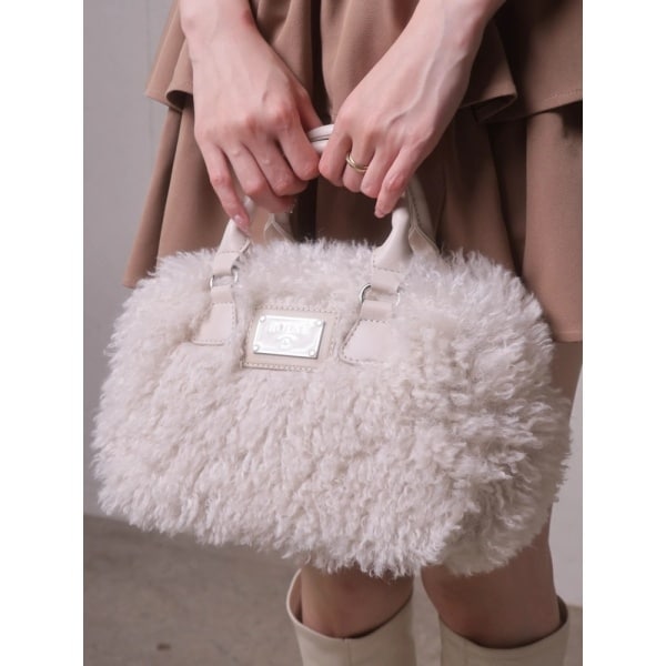 リップサービス（LIPSERVICE）/プードルボアミニボストンバッグ