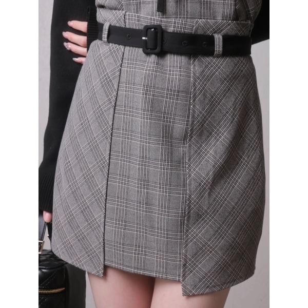 リップサービス（LIPSERVICE）/インナーショーパン付チェックスカート