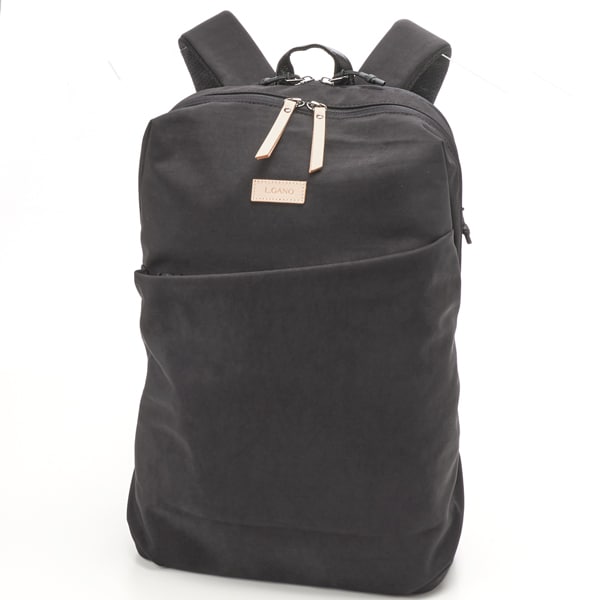 ルガーノ（L．GANO）/男女兼用で通年使える軽量撥水シンプルデザイン二層デイパック大