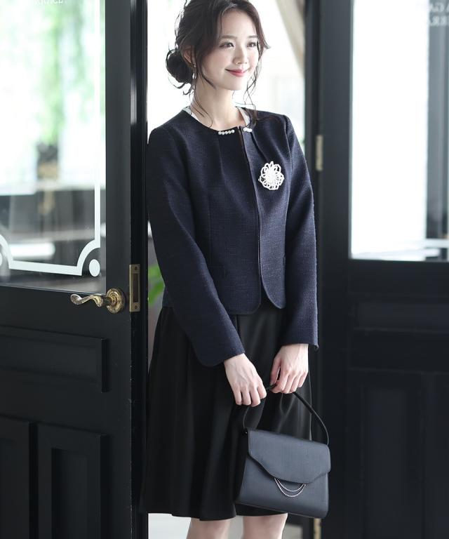 プールヴー（PourVous）/セレモニースーツ 入園式 入学式 卒園式 卒業式 七五三ママ母 親レディース スカート フォーマル