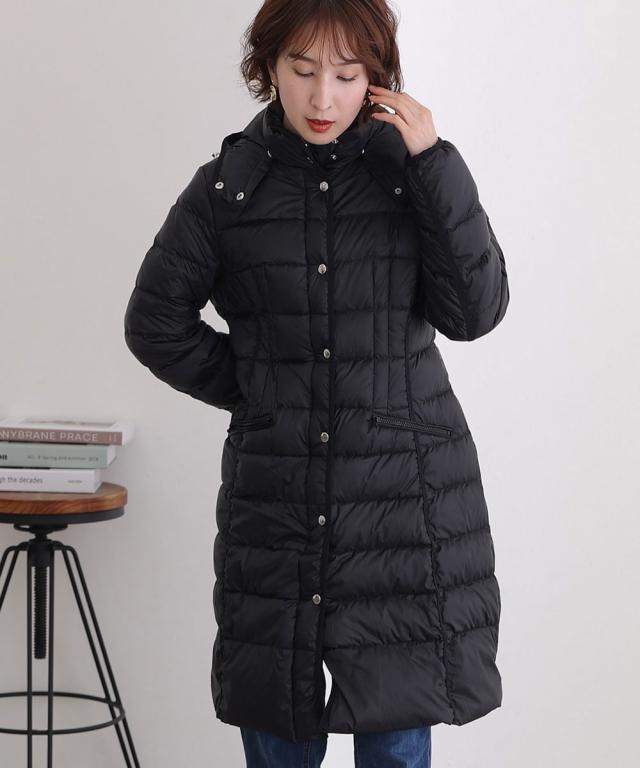 プールヴー（PourVous）/テープバインダーダウンコート