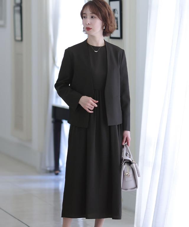 プールヴー（PourVous）/ママ母 親レディース ワンピース スーツ入園式 入学式 卒園式 卒業式 七五三セレモニー フォーマル