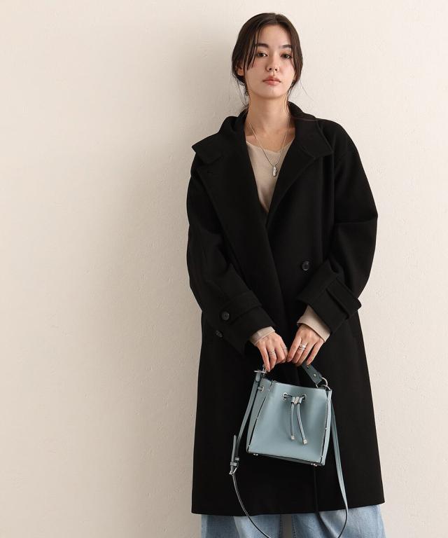 プールヴー（PourVous）/フェイクウールコート