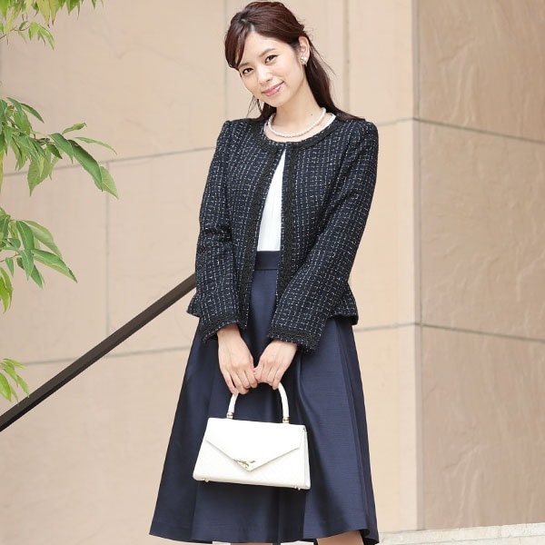 プールヴー（PourVous）/入園式 入学式 卒園式 卒業式 七五三ママ母 親レディース ワンピーススーツ セレモニー フォーマル