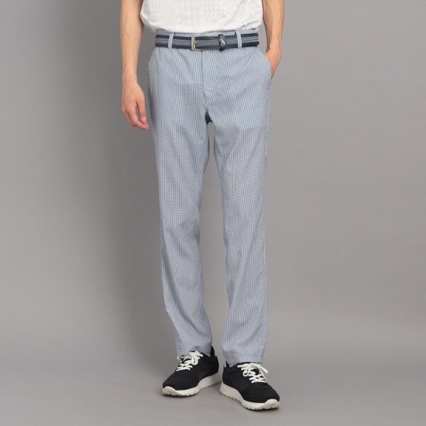 アダバット（adabat）/【撥水加工】千鳥デザイン ストレートパンツ