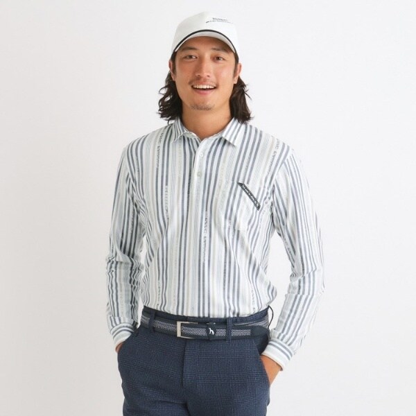 【NEW】アダバット（adabat）/ JAZZモチーフ ストライプデザイン 長袖ポロシャツの通販はau PAY マーケット - Brand Square by OIOI （ブランドスクエア ...