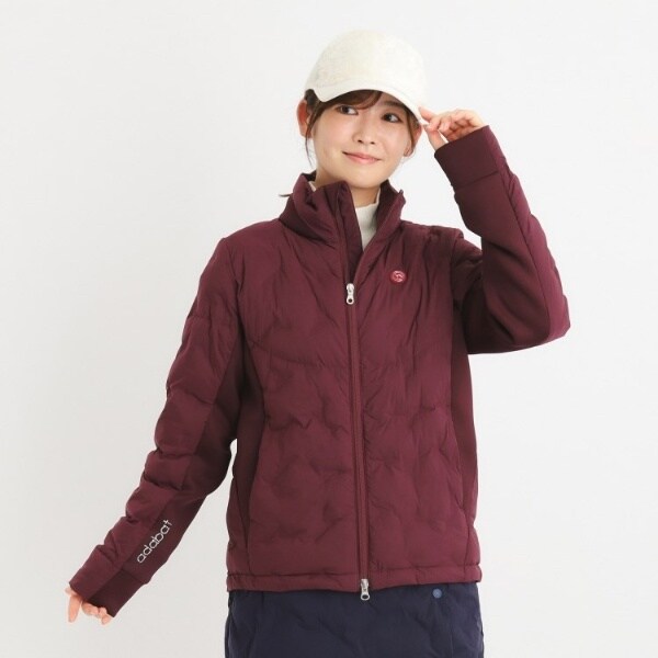 アダバット（adabat）/粒中綿 ジャージ切り替え 防寒アウター