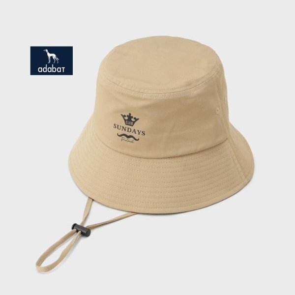 アダバット（adabat）/【新レーベル ADABAT NAVY】バケットハット