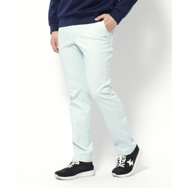 アダバット（adabat）/シャンブレードビーテーパードパンツ