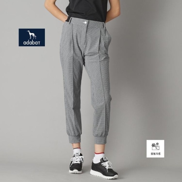 アダバット（adabat）/【新レーベル ADABAT NAVY】接触冷感 ハウンドトゥーススリムジョガー