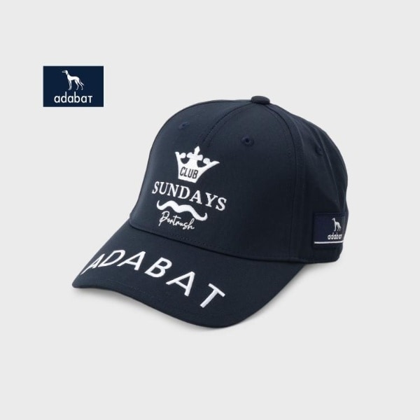 アダバット（adabat）/【新レーベル ADABAT NAVY】サンデーズロゴキャップ