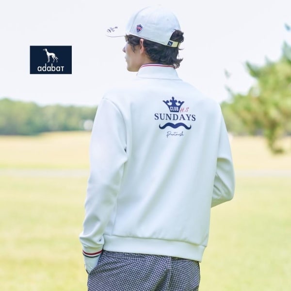 アダバット（adabat）/【新レーベル ADABAT NAVY】せとはるコラボ ハーフジッププルオーバー