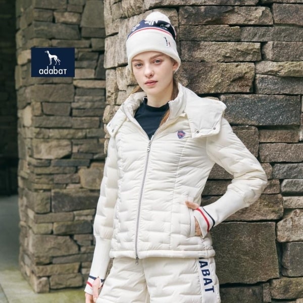 アダバット（adabat）/【ADABAT NAVY】2WAYストレッチダウンジャケット