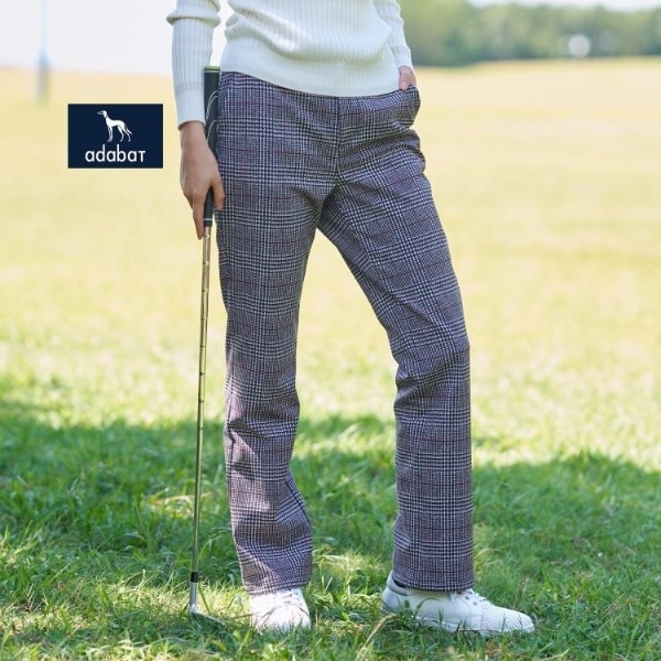 アダバット（adabat）/【ADABAT NAVY】ハイブリットダウンストレートパンツ