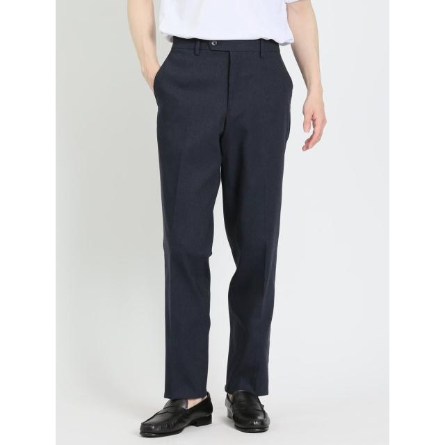 タカキュー（TAKA−Q）/クロスストレッチ スリムフィット ノータックスラックス カルゼ紺