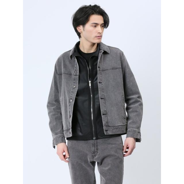 タカキュー（TAKA−Q）/レノマ オム ストレッチデニム トラッカージャケット(セットアップ可能)