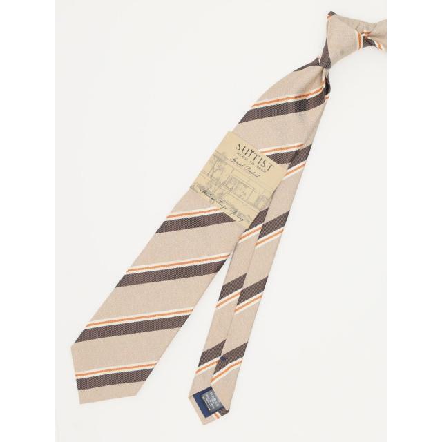 タカキュー（TAKA−Q）/スーティスト 日本製 シルクストライプ柄 ネクタイ 8．0cm幅