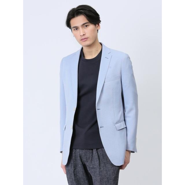 タカキュー（TAKA−Q）/レノマ オム ホップサック  2ボタンジャケット サックス