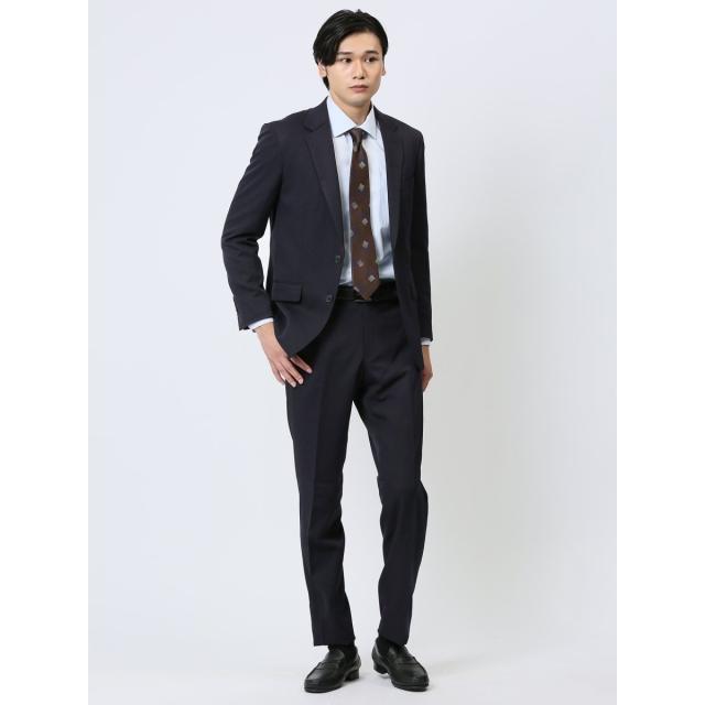 タカキュー（TAKA−Q）/【ストレッチ ウォッシャブル】タカキュー 2ボタン2ピース ビジネスセットアアップスーツ ストライプ