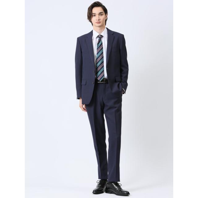 タカキュー（TAKA−Q）/【 ストレッチ ウォッシャブル】タカキュー 2ボタン2ピース ビジネスセットアップスーツ ストライプ