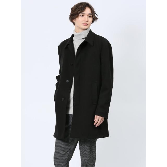 タカキュー（TAKA−Q）/【表地ストレッチ】メルトン ステンカラーコート