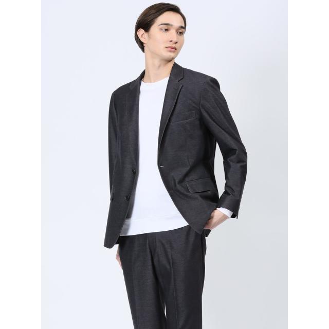 タカキュー（TAKA−Q）/タカキュー インディゴニット 2ボタンジャケット 紺(セットアップ可能)