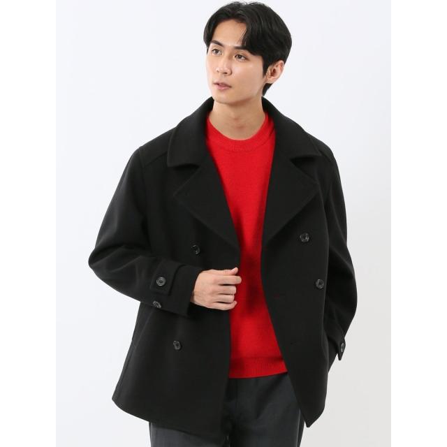 タカキュー（TAKA−Q）/【ストレッチ メルトン】タカキュー ピーコート