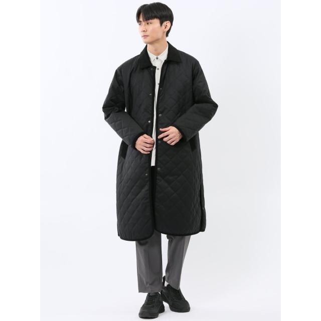 タカキュー（TAKA−Q）/【防風 ウール混 ゆったり】タカキュー オーバーサイズ 中綿キルティングコート
