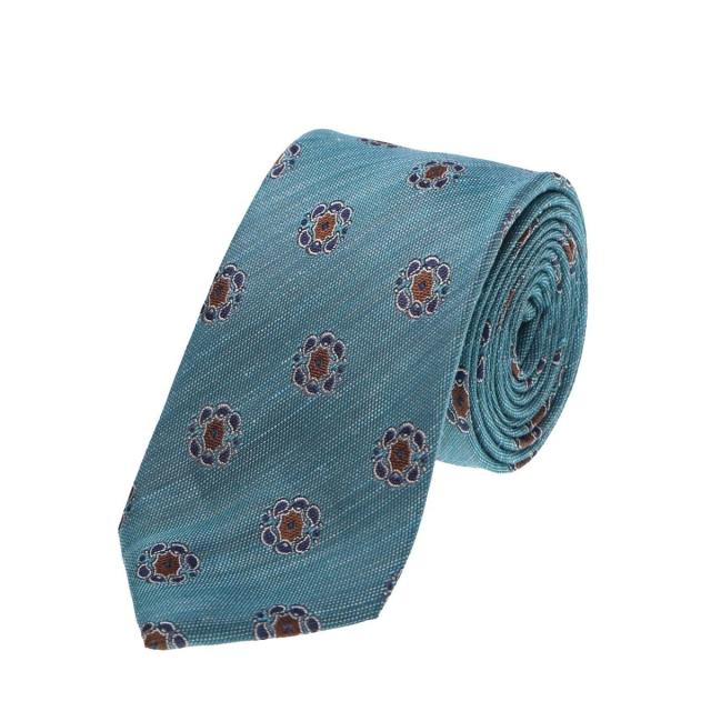 グランバック/【大きいサイズ】グランバック by FATTURA  シルク混小紋柄ネクタイ 8．5cm幅