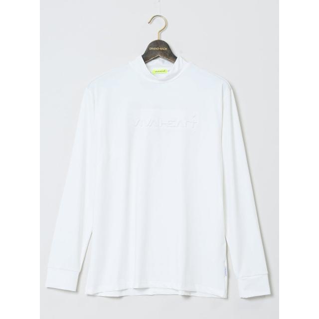 グランバック（GRAND−BACK）/【大きいサイズ 接触冷感 吸汗速乾】ビバハート ゴルフ 高機能ベア天 モックネック 長袖Tシャツ