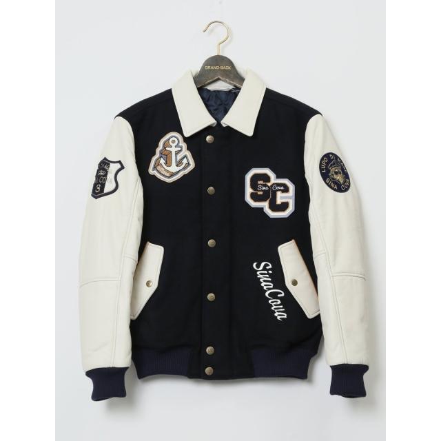 グランバック（GRAND−BACK）/【大きいサイズ】シナコバ スタジアムジャンパー