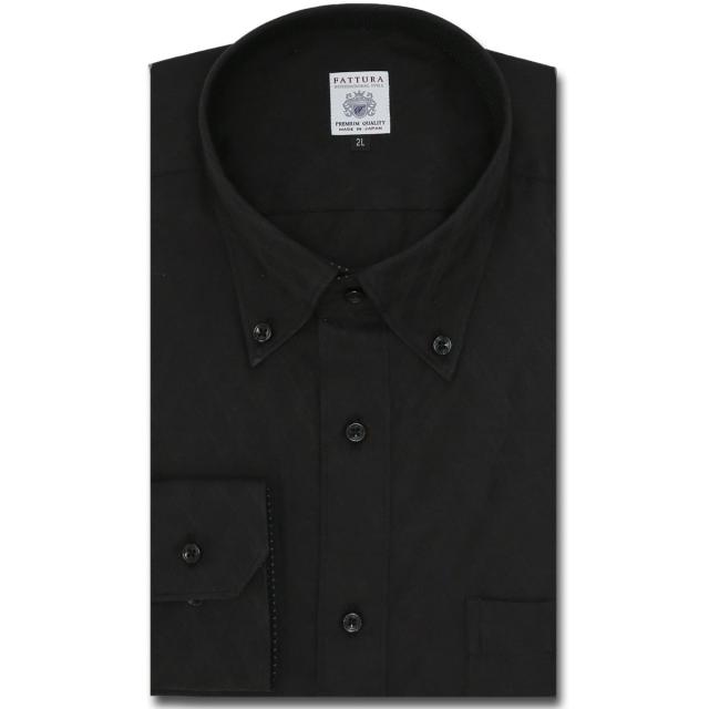 グランバック（GRAND−BACK）/【大きいサイズ 綿100％ 日本製】ファットゥーラ ボタンダウン ビジネスドレス長袖シャツ