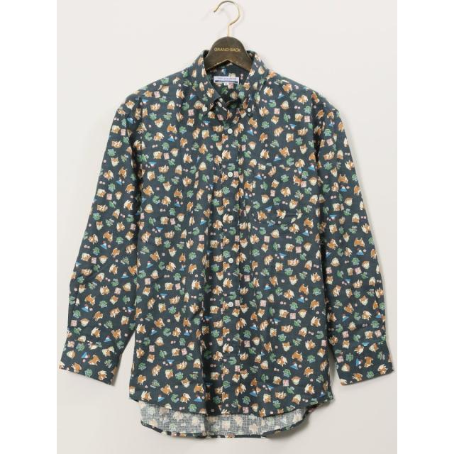 グランバック（GRAND−BACK）/【大きいサイズ 日本製 綿100％】CLASSIC THE BROWNS ボタンダウン長袖シャツ