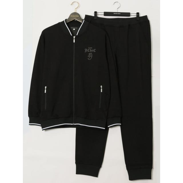 グランバック（GRAND−BACK）/【大きいサイズ ストレッチ】カステルバジャック ストレッチ スエット 上下セット