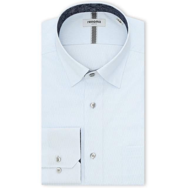 グランバック（GRAND−BACK）/【大きいサイズ】レノマオム 形態安定 スナップダウン ビジネスドレス長袖シャツ