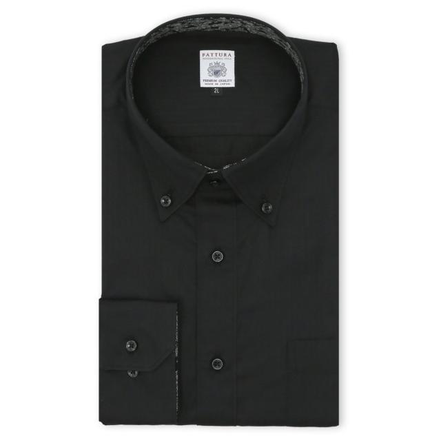 グランバック（GRAND−BACK）/【大きいサイズ】ファットゥーラ 日本製 綿100％ ボタンダウン ビジネスドレス長袖シャツ