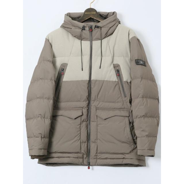 グランバック（GRAND−BACK）/【大きいサイズ】ジーステージ フーデッドダウン