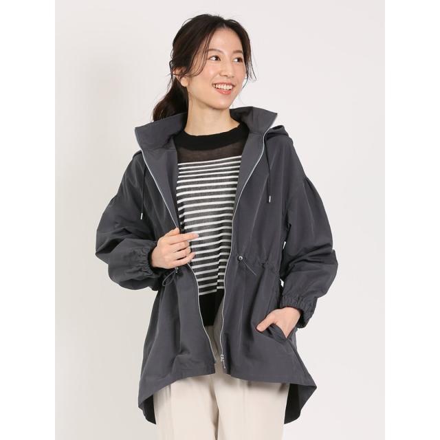 m．f．エディトリアル（m．f．editorial）/m．f．エディトリアル ミニリップストップ フードブルゾン