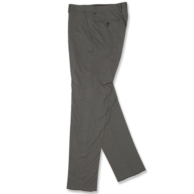 【NEW】m．f．エディトリアル/軽量ジャージ レギュラーフィット ノータックパンツ グレー(セットアップ可能)