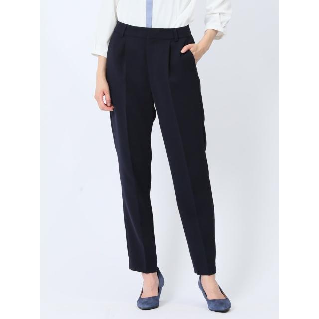 m．f．エディトリアル（m．f．editorial）/m．f．エディトリアル ストレッチウォッシャブル テーパードパンツ 紺(セットアップ可能)