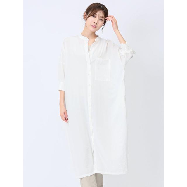 m．f．エディトリアル（m．f．editorial）/ハンチ ドルマン シャツワンピース