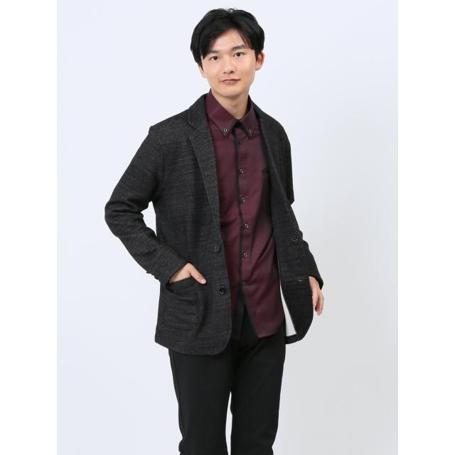 m．f．エディトリアル（m．f．editorial）/m．f．エディトリアル メランジ 2ボタン テーラードジャケット